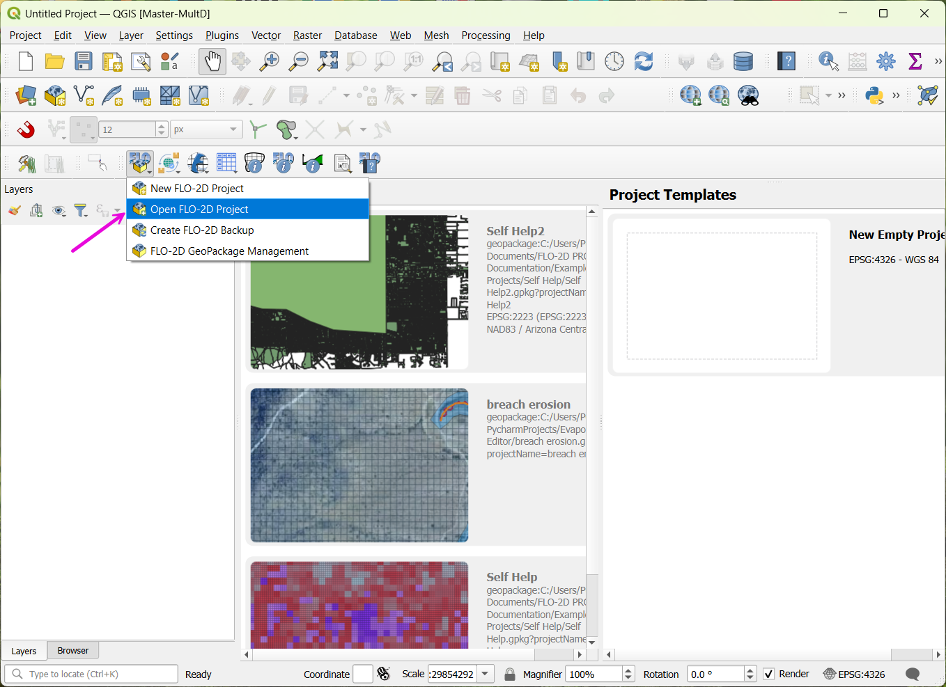 Hydrology — FLO-2D Pro Documentation documentation